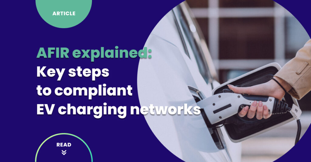 AFIR Compliance: 2026 Roadmap for EV Charging Networks | Codibly